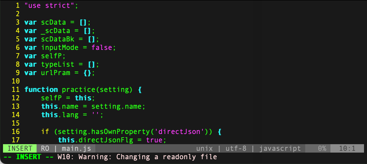 Vimで読み込み専用モード（readonly）で開く方法と解除方法 – COMMAND LAB -TECH