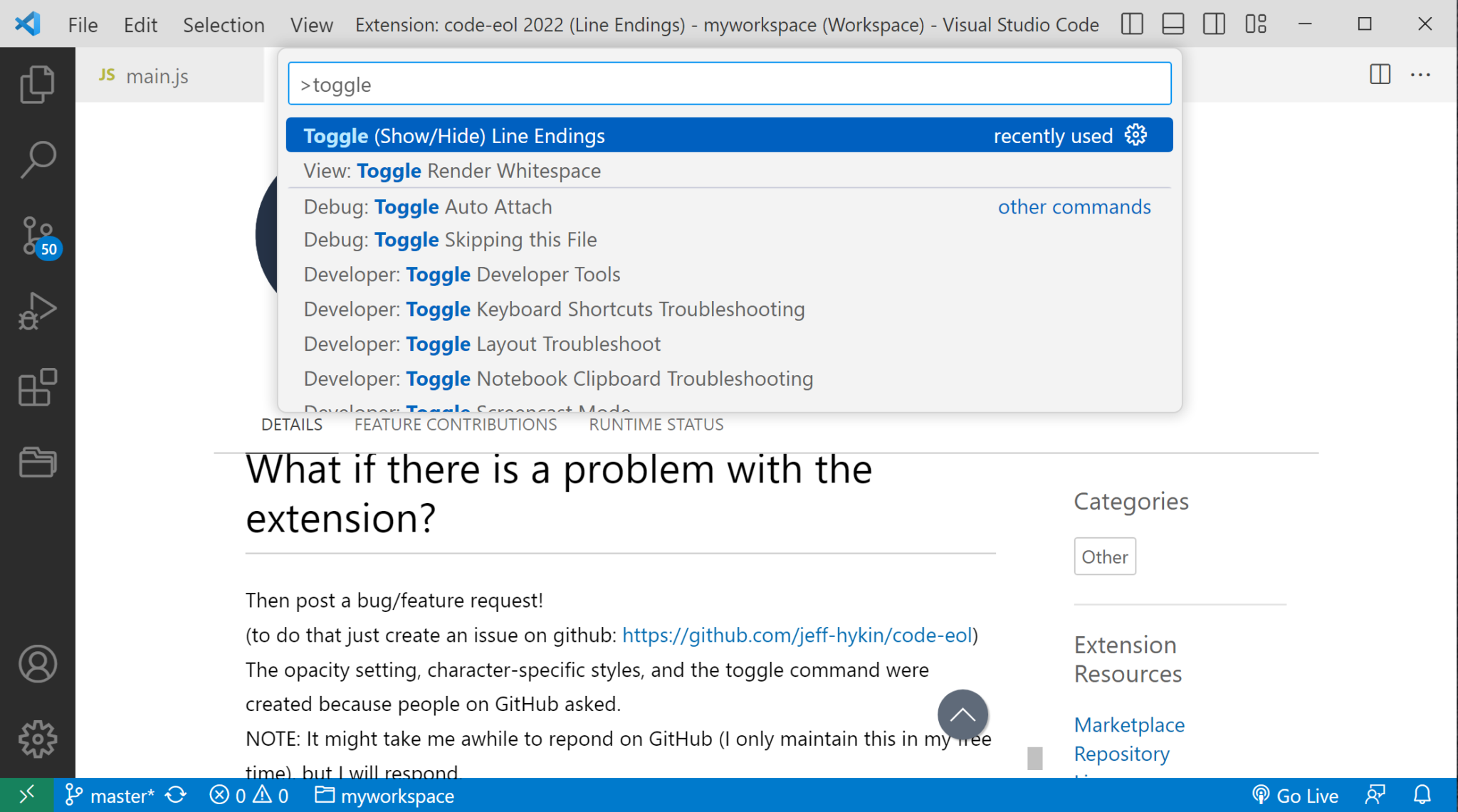 Vs Codeで改行コードを可視化する拡張機能「code Eol」を使いこなす Command Lab Tech